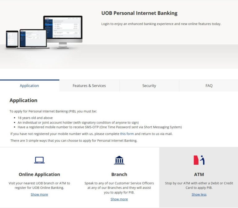 √ Cara Daftar UOB Online Banking - UOB Personal Internet Banking