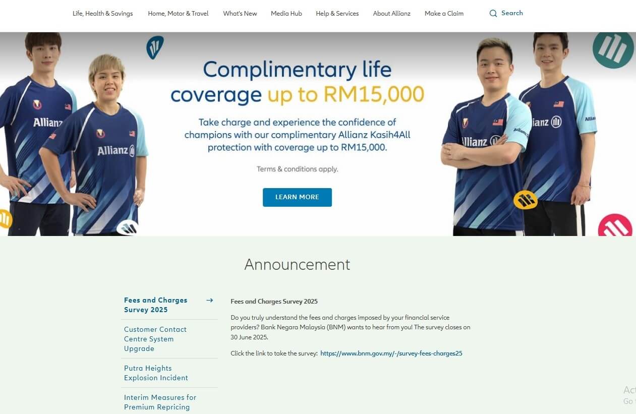 12 Cara Hubungi Allianz untuk Customer Service, Hantar Aduan Mudah Sangat!