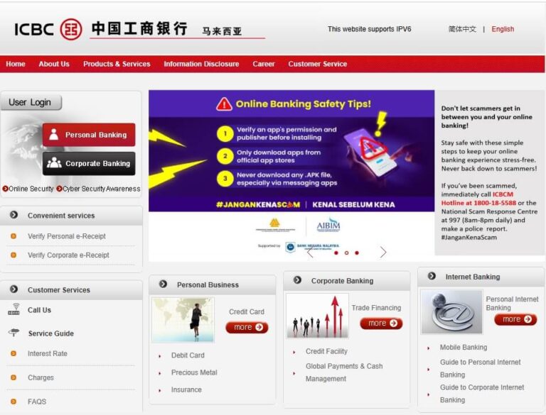 12 Cara Hubungi ICBC Bank Malaysia Cepat, Tepat & Selamat!