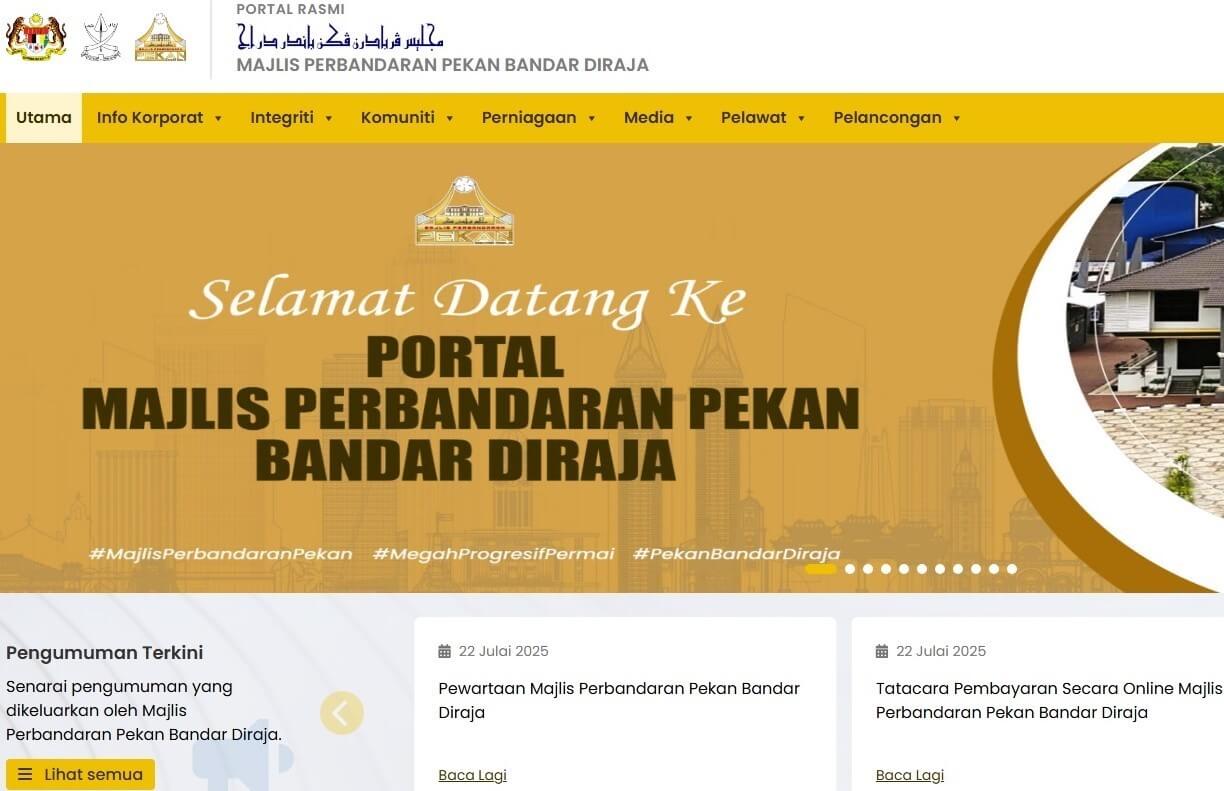 9 Cara Hubungi Majlis Perbandaran Pekan Bandar Diraja, Hantar Feedback ...